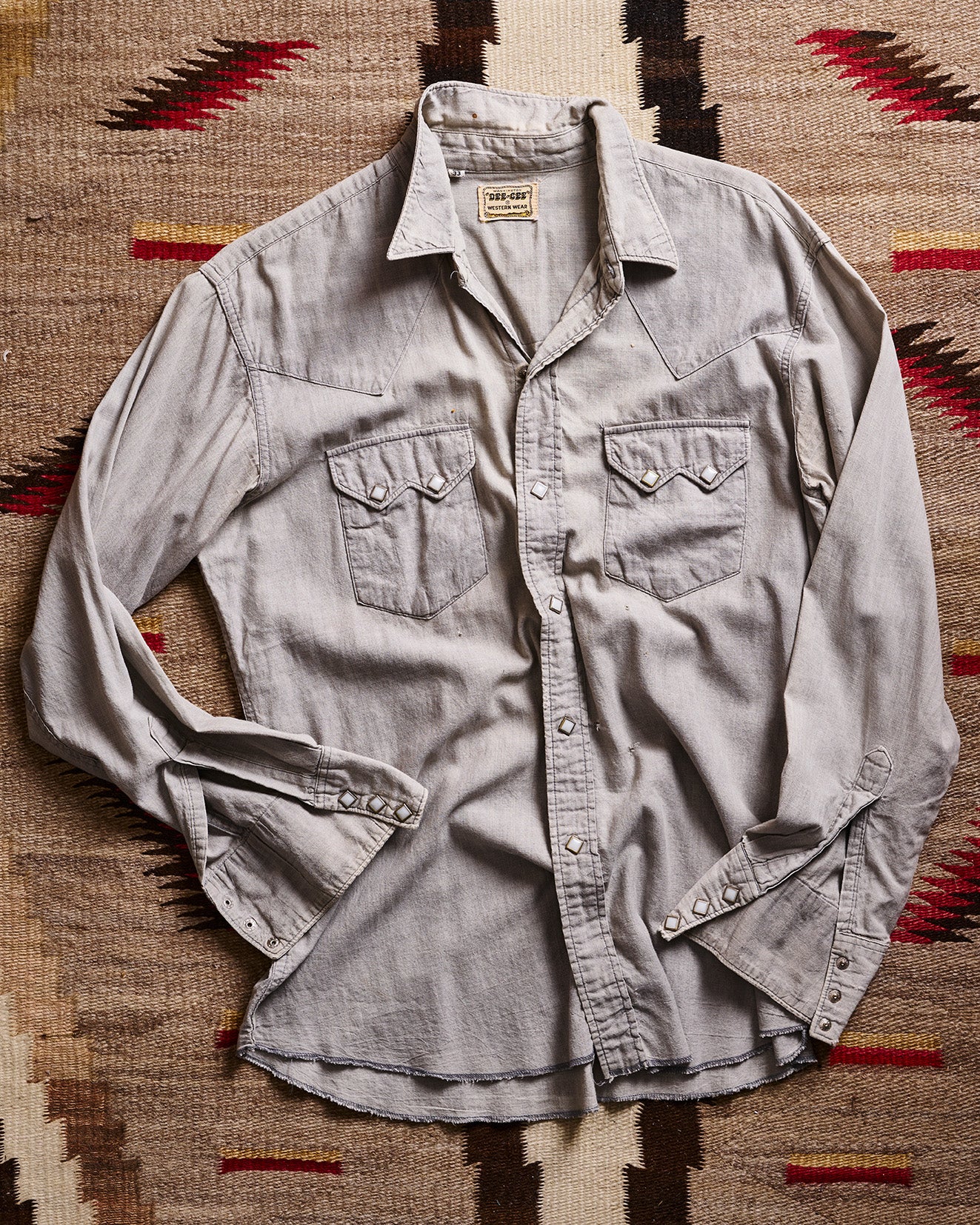 81. Dee Cee Western Wear Gray Shirt – Collectors Gene