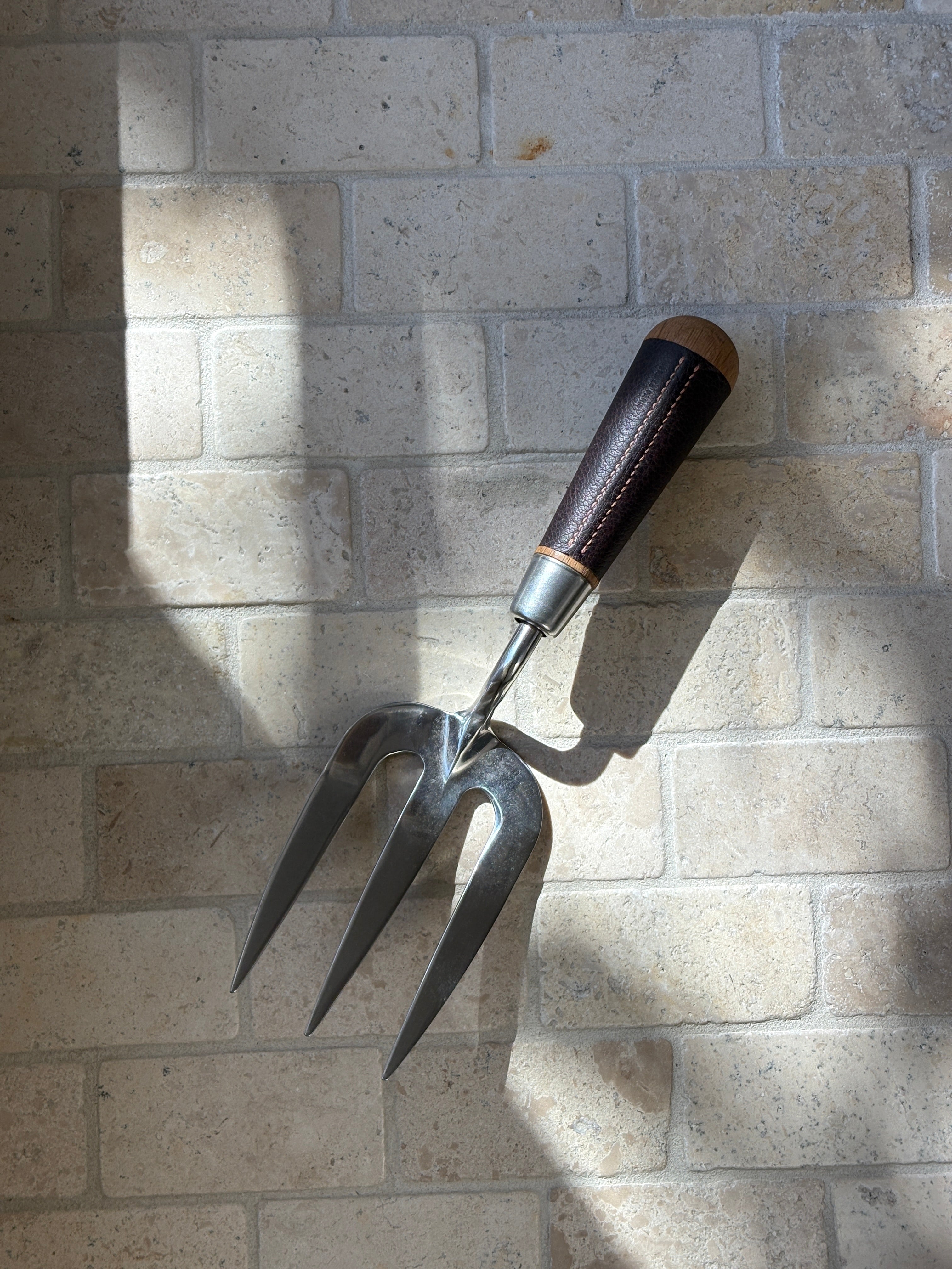 Hermès Paris Garden Leather Fork Tool – Made in France – Collectors Gene