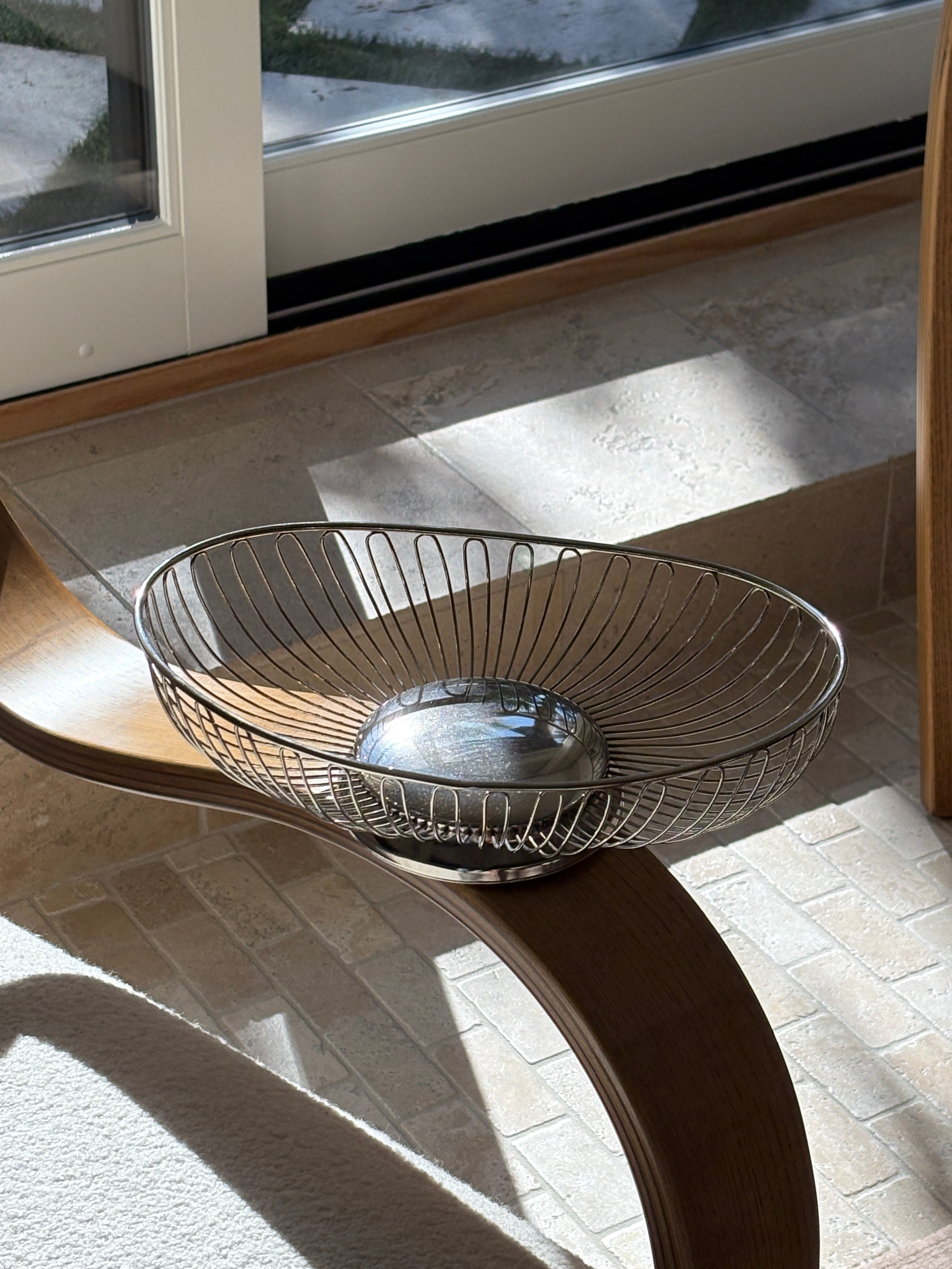 Italian Style Silver-Plated Wire Basket – Collectors Gene
