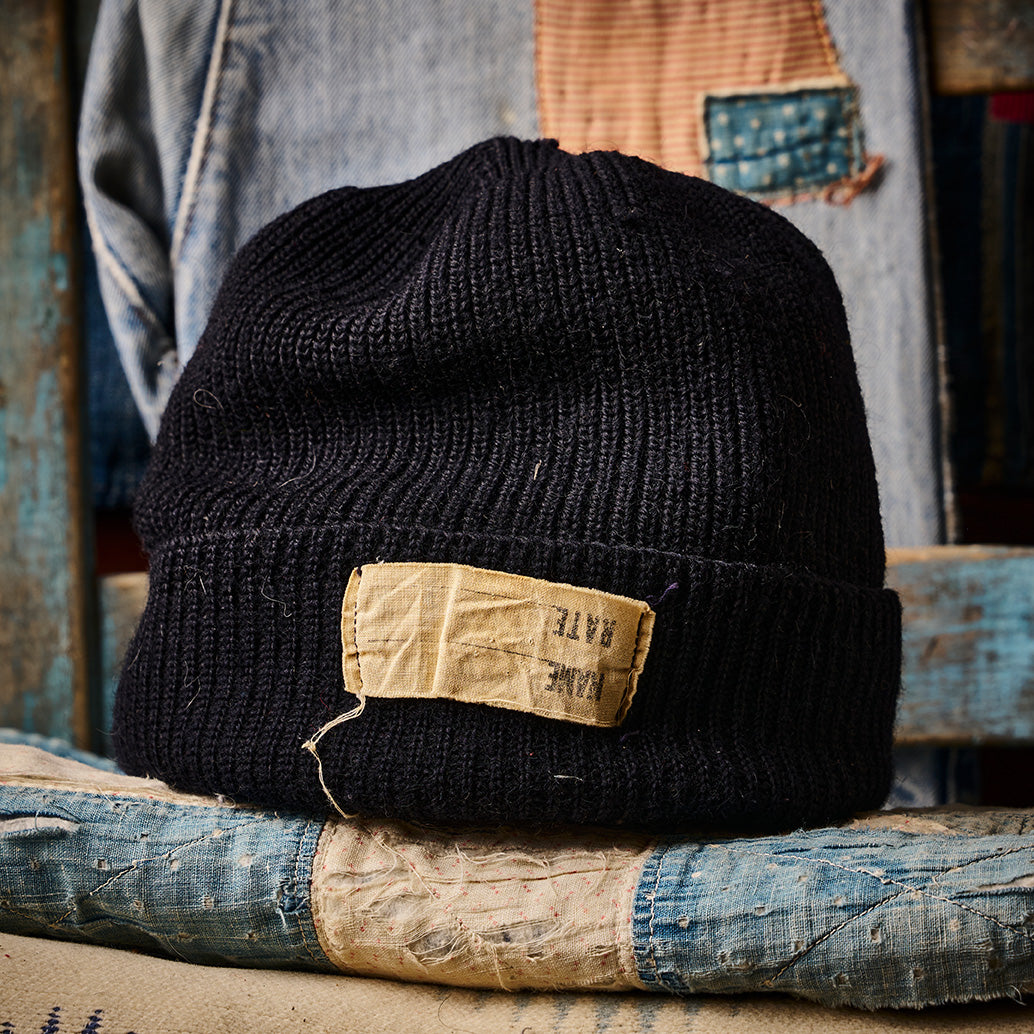 41. US Navy Issued WWII Navy Watch Cap – Collectors Gene