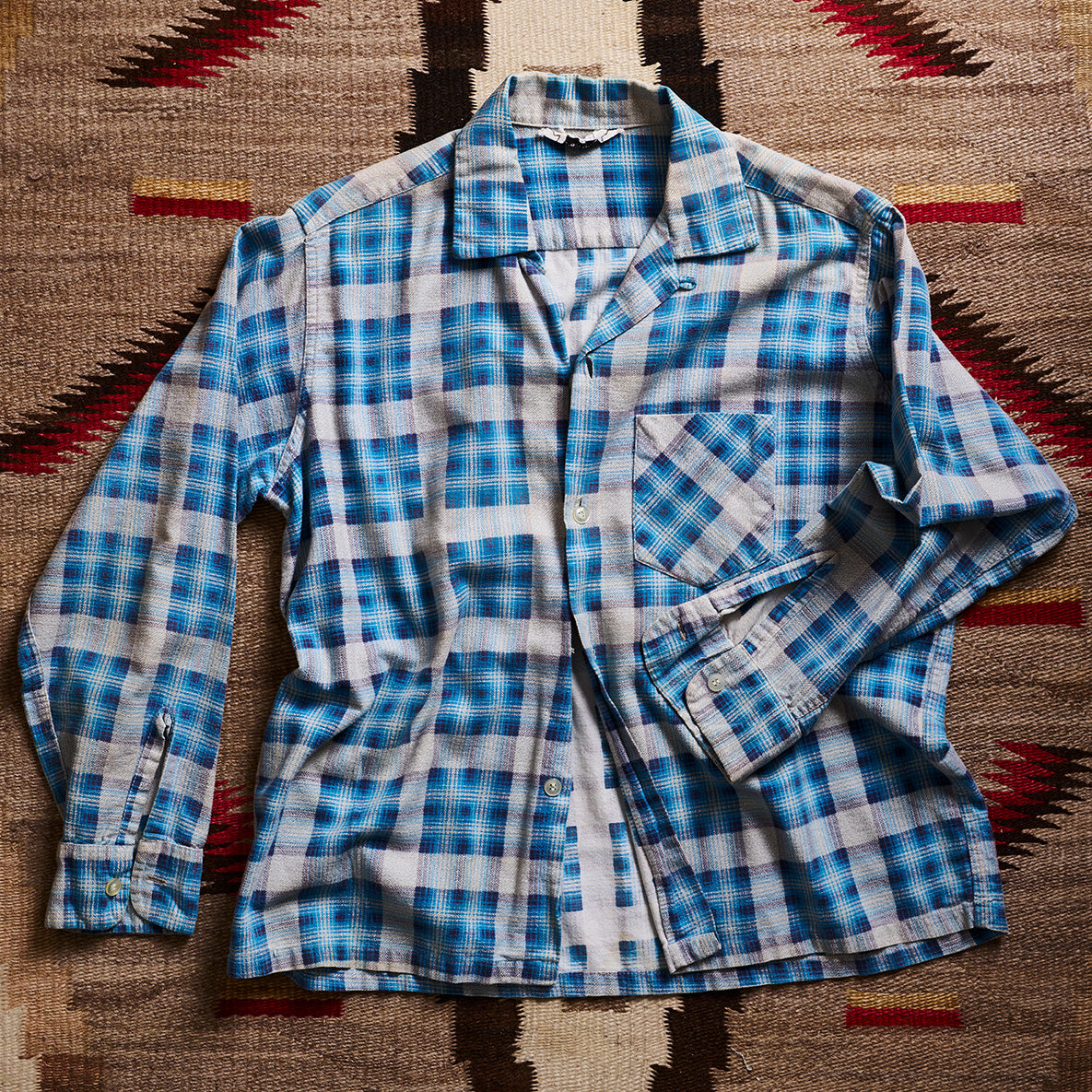 86. Glen Cove Wash & Wear Check Shirt – Collectors Gene
